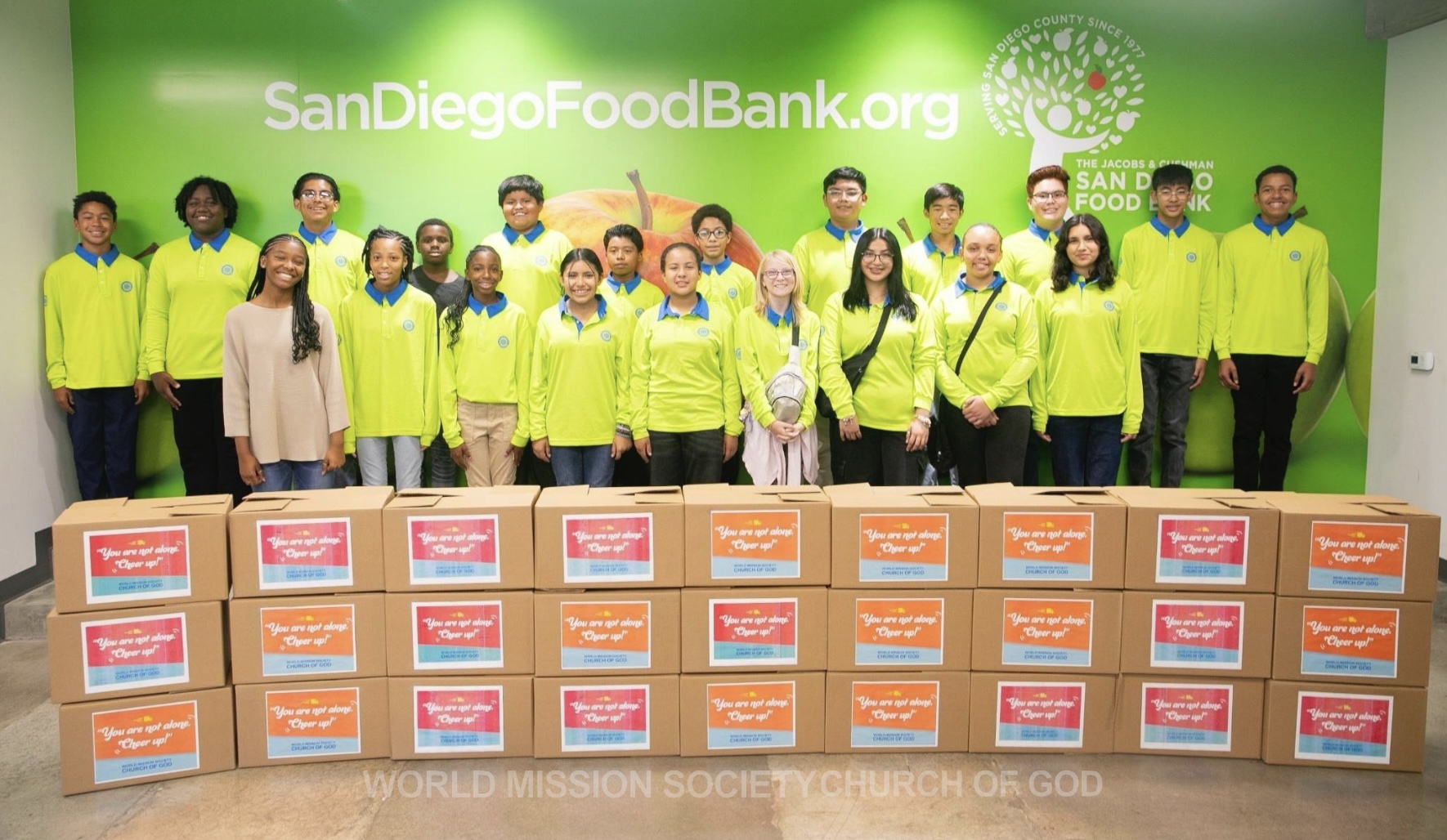 IMBA and ISBA Visit San Diego Food Bank - World Mission Society Church ...